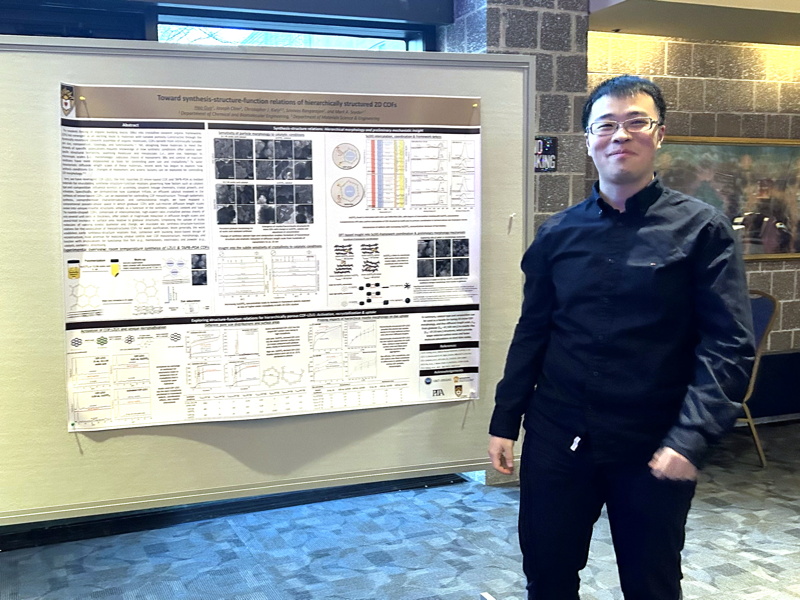 Guo brings home poster award from NECZA Meeting | P.C. Rossin College ...
