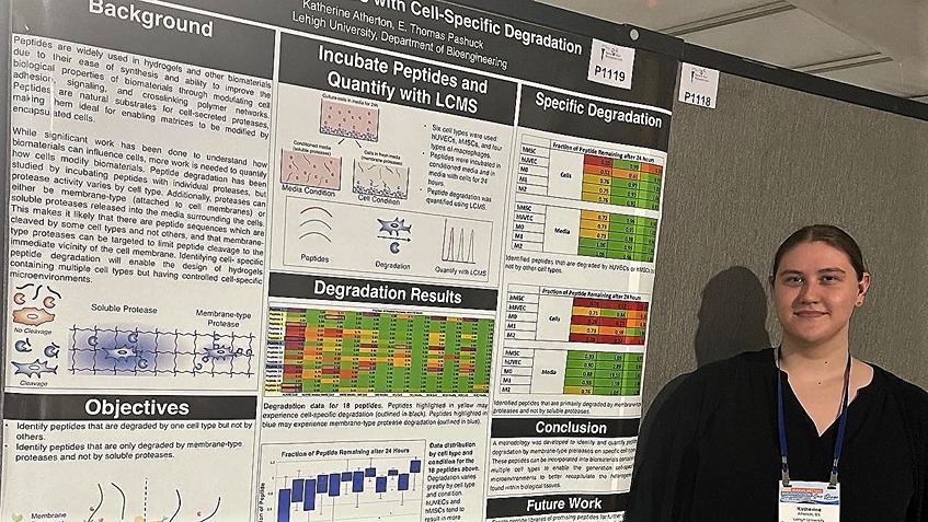 Katie Atherton ’25: Finding a research interest that gels | P.C. Rossin ...