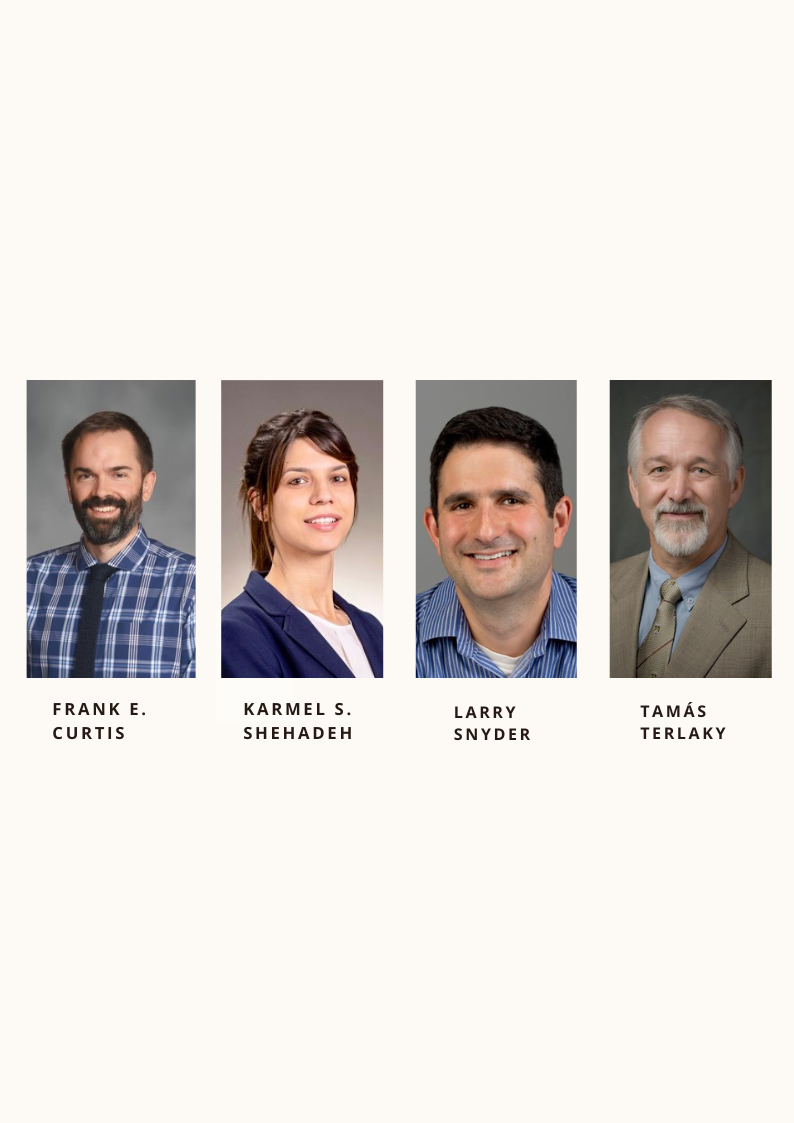 Four Lehigh University Faculty Awards have been given to ISE faculty ...