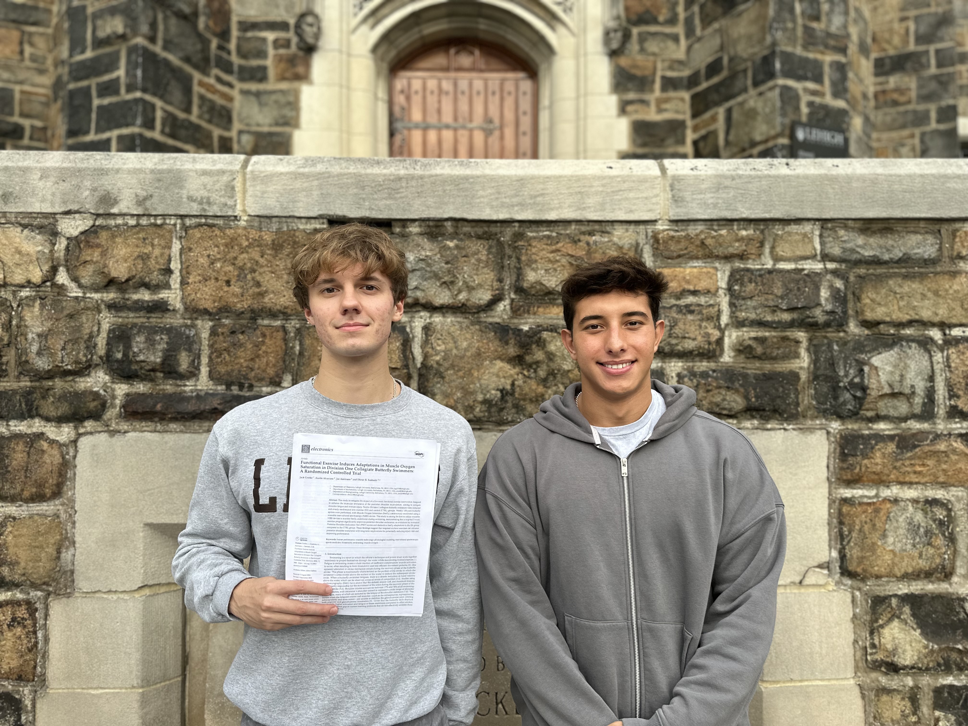 Muscle Oxygen Saturation in Division One Swimmers: New Lehigh BioE ...