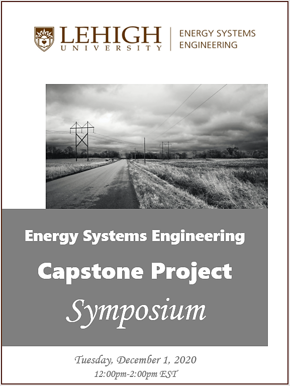 2020 ESE Capstone Project Symposium | P.C. Rossin College of ...